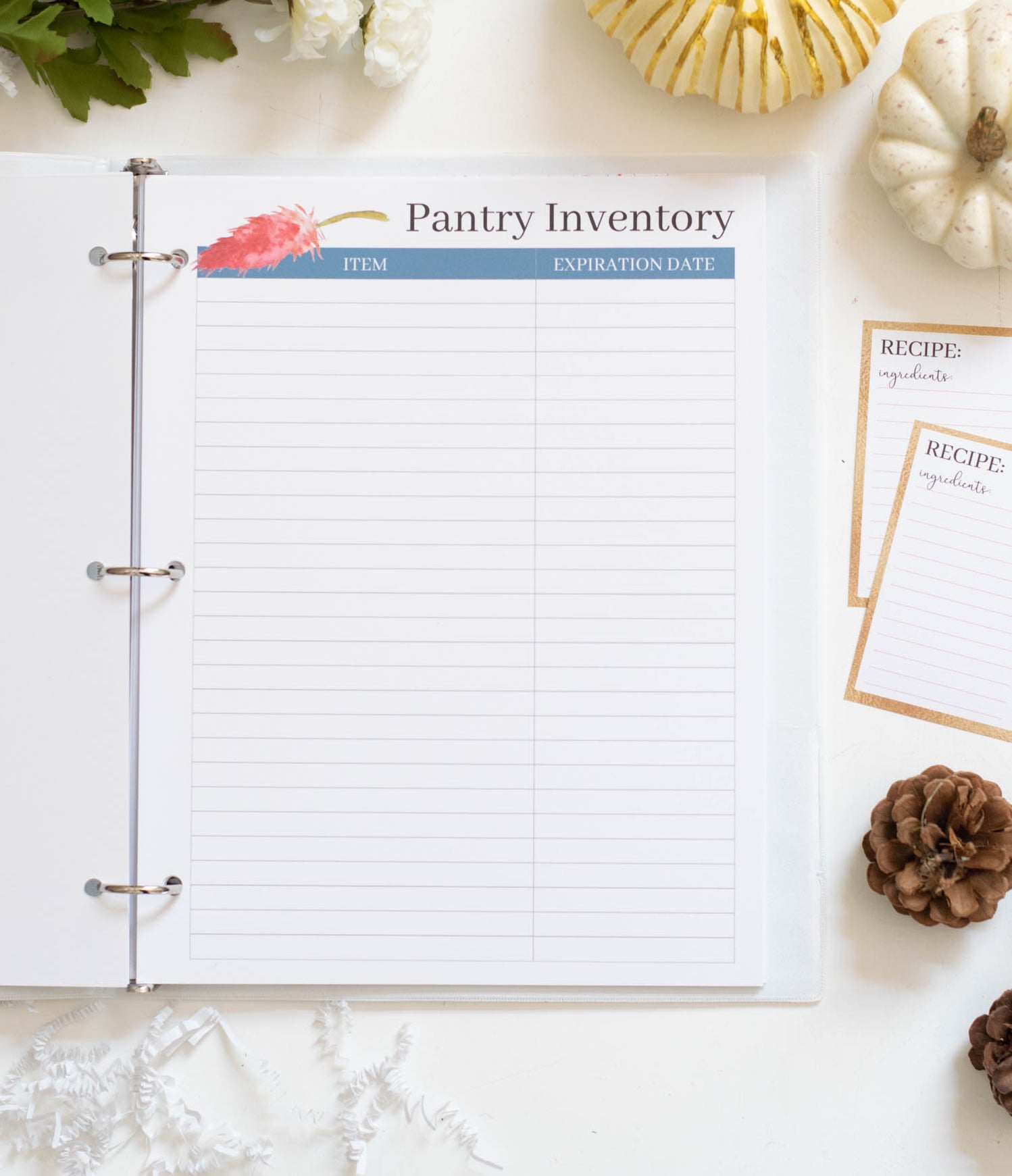 Printable Fall Meal Planner – Carrie Elle