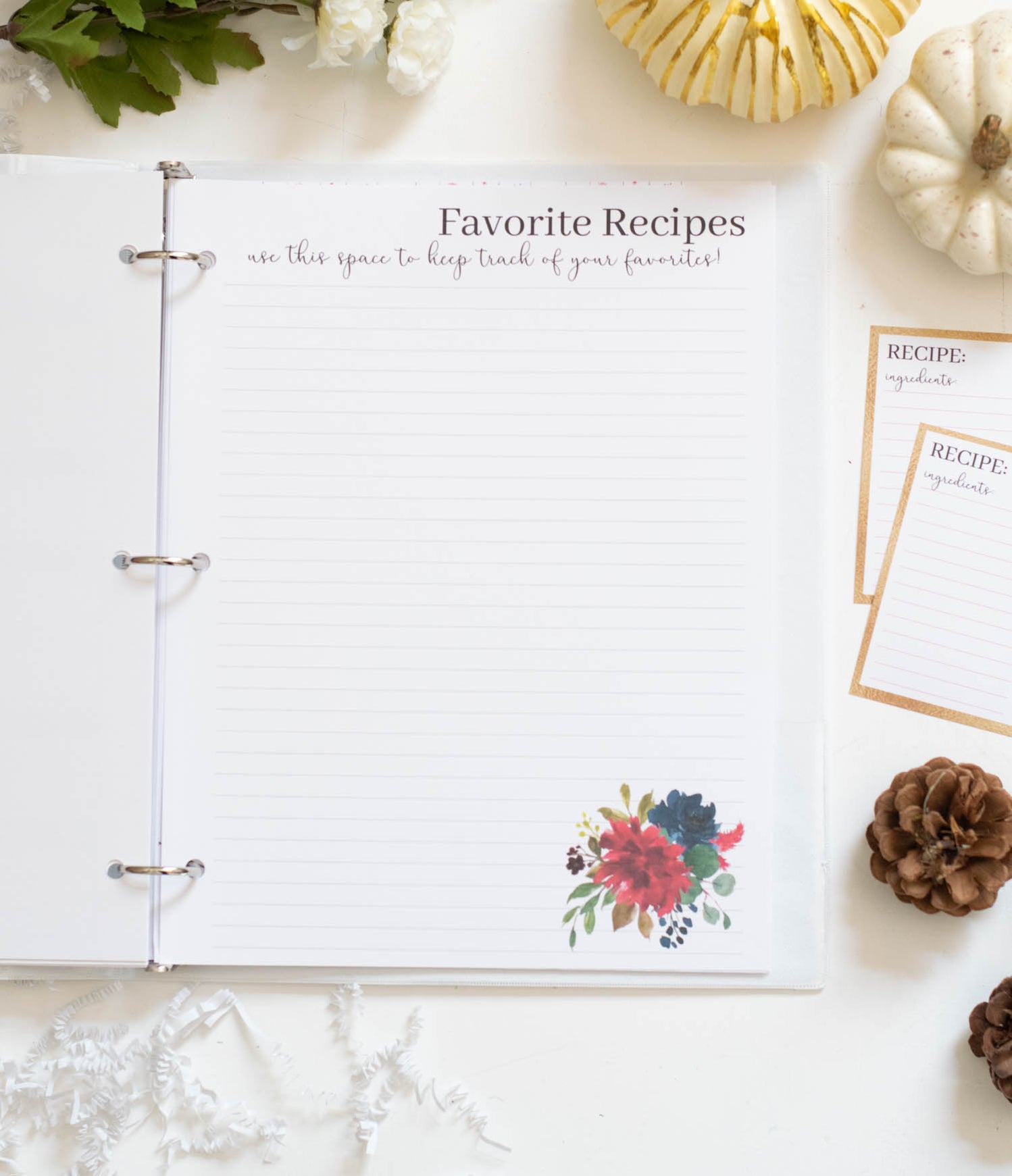 Printable Fall Meal Planner – Carrie Elle