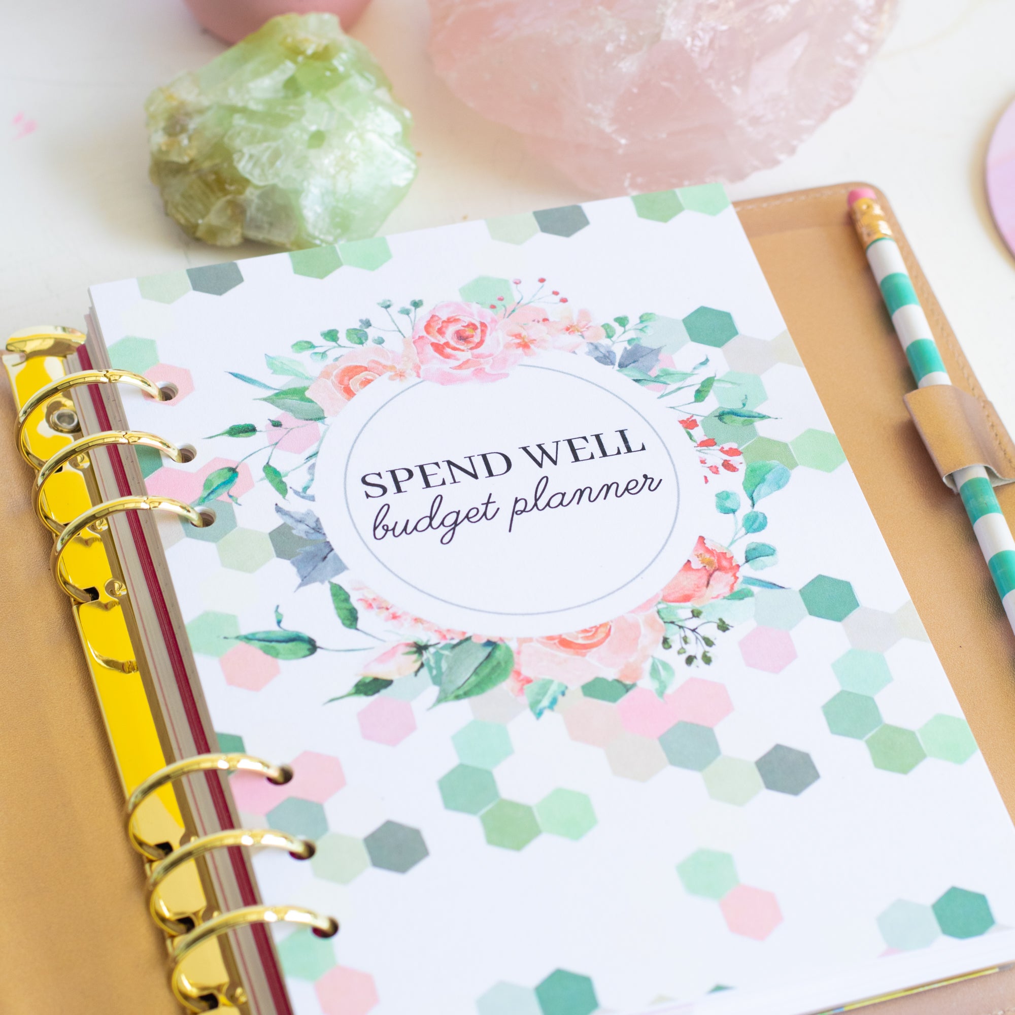 Printable A5 Spend Well Budgeting Planner Inserts {Floral Geo} – Carrie ...