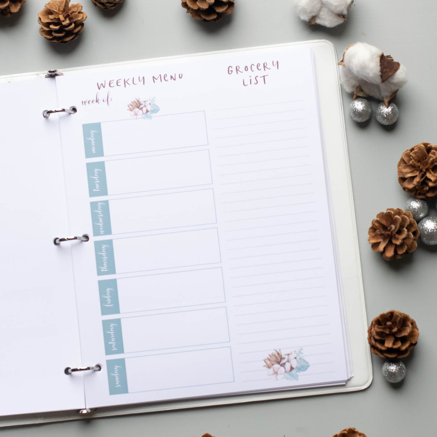 Printable Winter Meal Planner – Carrie Elle