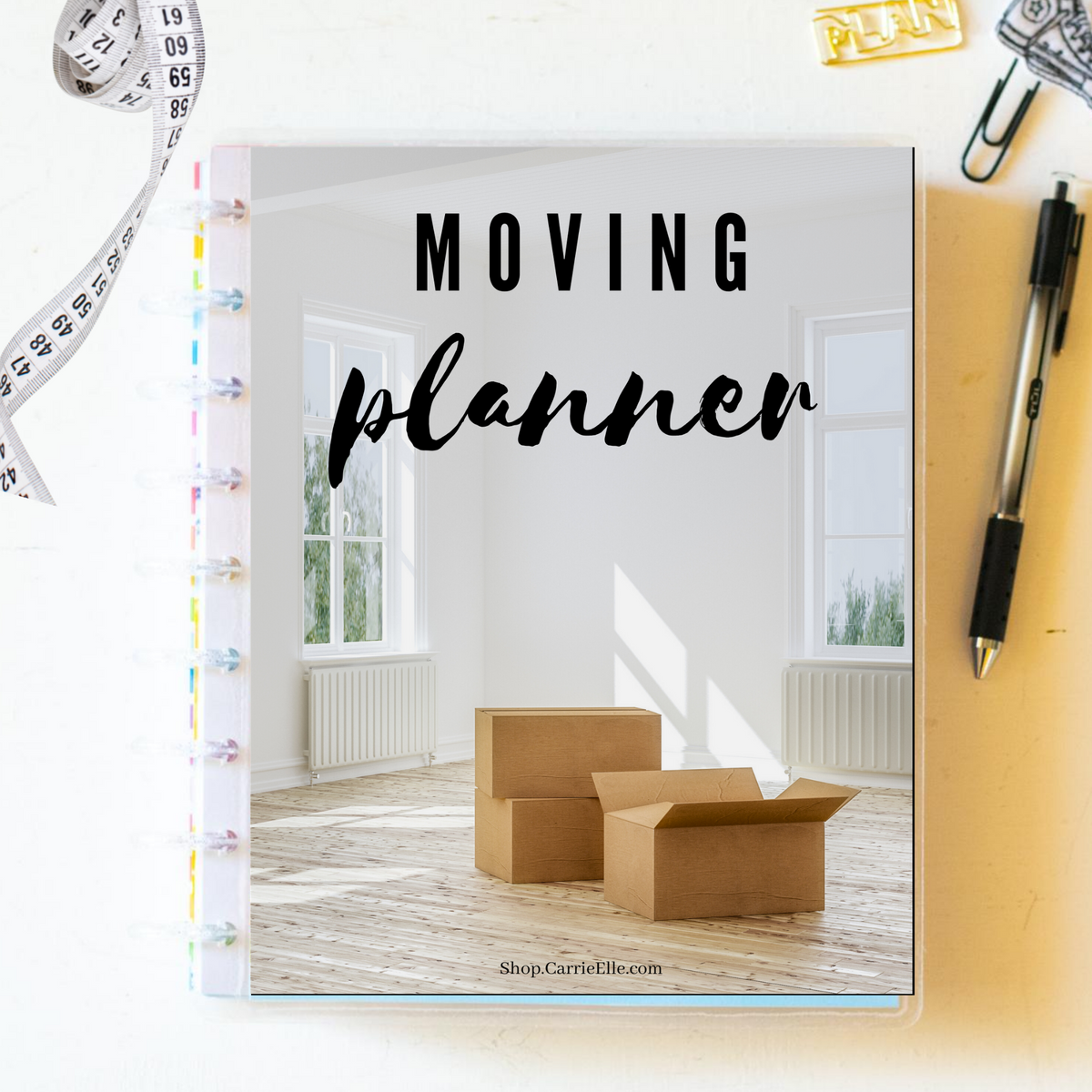 Moving Planner Inserts for Happy Planner or Disc Planner – Carrie Elle